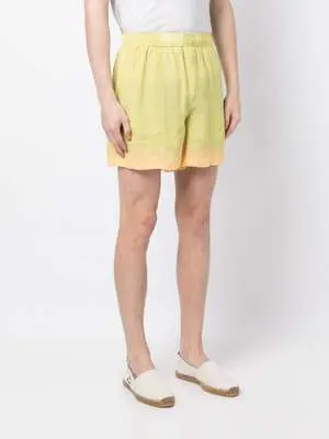 BODE Above-knee Silk Shorts