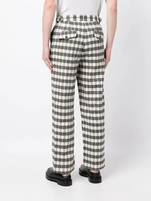 BODE Geometric-pattern Trousers