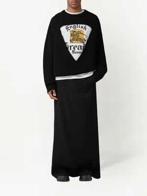 Burberry Cut-out Wool Jumper