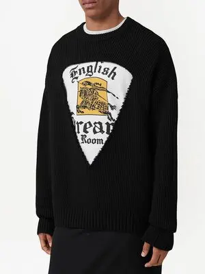 Burberry Cut-out Wool Jumper