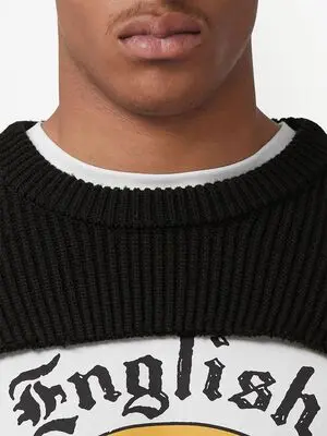 Burberry Cut-out Wool Jumper
