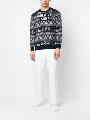 MC2 SAINT BARTH Santa Fine-knit Jumper
