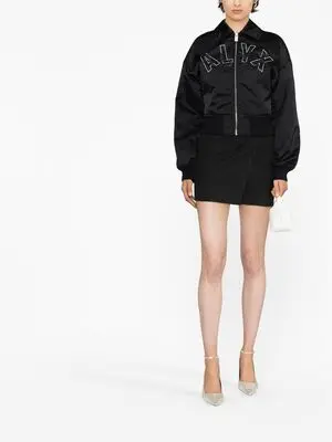 1017 Alyx 9sm Embroidered Logo Bomber Jacket