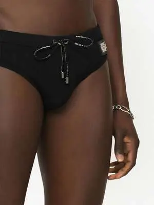 Dolce & Gabbana Logo-waistband Swim Briefs