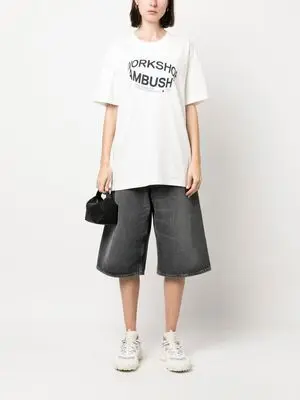 AMBUSH Logo-print T-shirt - White