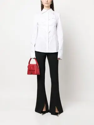 AMBUSH High-waisted Split Trousers