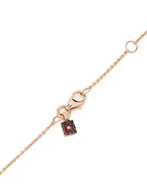SELIM MOUZANNAR 18kt Rose Fish For Love Diamond Necklace