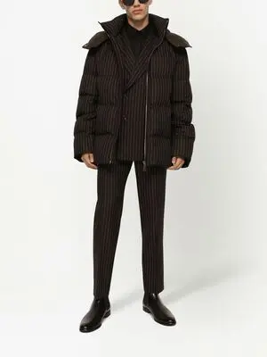 Dolce & Gabbana Sicilia-fit Pinstriped Double-breasted Blazer