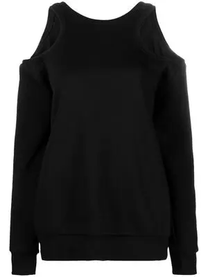 IOANA CIOLACU Backless Cut-out Sweatshirt