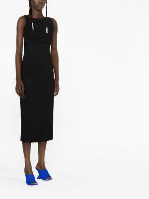 Versace Cut-out Detail Dress