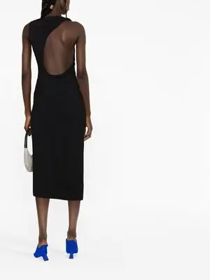 Versace Cut-out Detail Dress