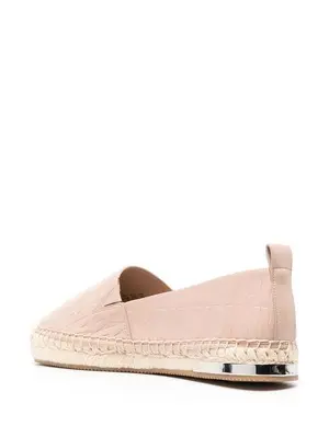 Dkny Makalina Monogram Espadrilles - Neutrals