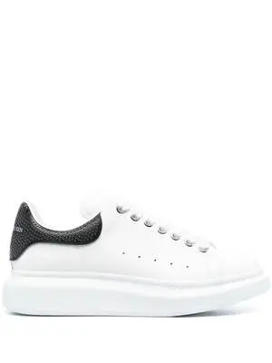 Alexander McQueen Oversized Low-top Leather Sneakers