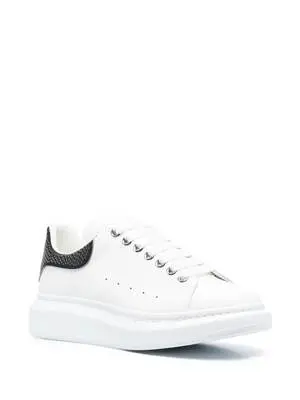 Alexander McQueen Oversized Low-top Leather Sneakers