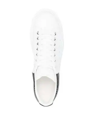 Alexander McQueen Oversized Low-top Leather Sneakers