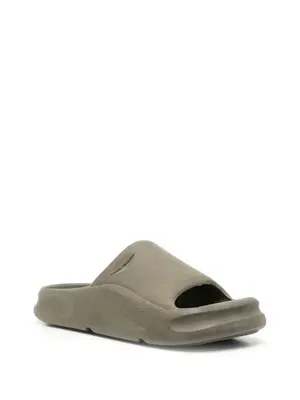 Heron Preston Eco Moulded Open-toe Slides - Green