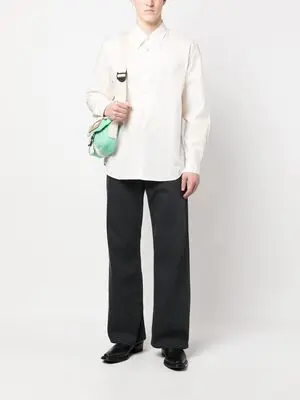 Acne Studios Point-collar Stretch-cotton Shirt