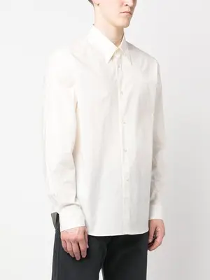 Acne Studios Point-collar Stretch-cotton Shirt
