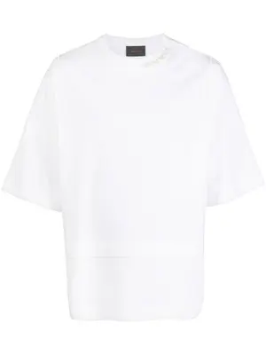 Simone Rocha Pearl-embellished Layered T-shirt