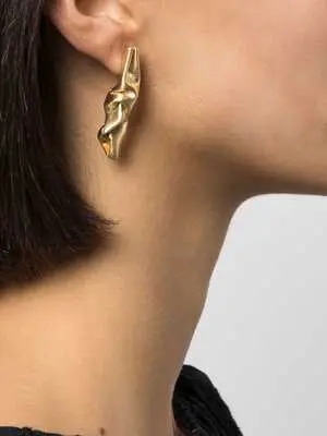Completedworks Notsobig Crumple Drop Earrings