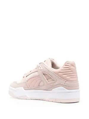 PUMA Panelled Low-top Sneakers - Pink