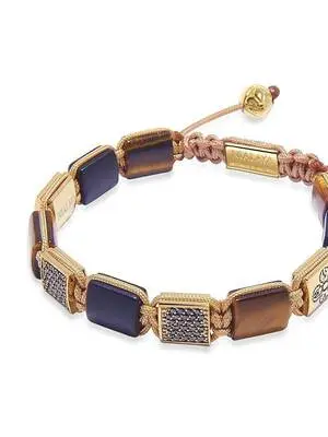 NIALAYA JEWELRY Beaded Bracelet - Brown