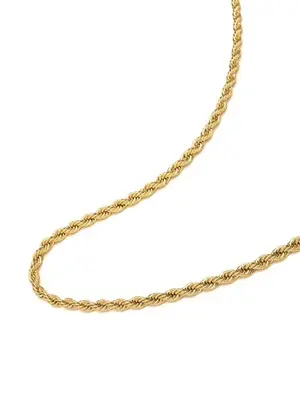 NIALAYA JEWELRY Polished Rope Chain Necklace