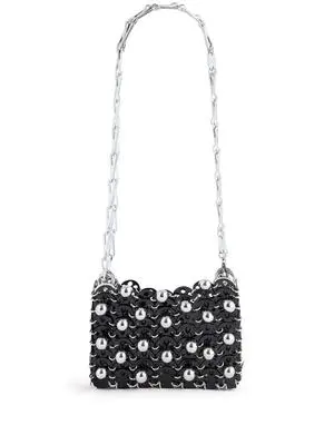 Rabanne Nano 1969 Beaded Shoulder Bag