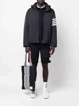 Thom Browne 4-bar Stripe Padded Jacket - Blue