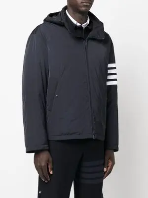 Thom Browne 4-bar Stripe Padded Jacket - Blue