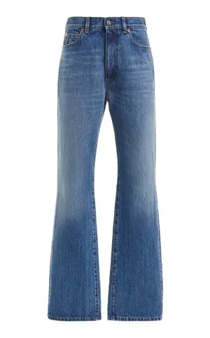 Valentino Garavani Mid Rise Jeans For Women