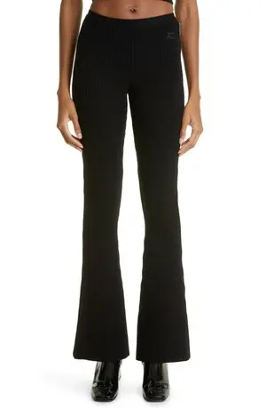 Courreges Ribbed Pants For Women