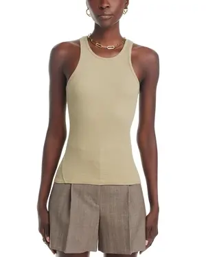 Rag & Bone Essential Ribbed Racerback Tank - Sage