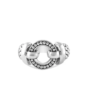 Lagos Sterling Beaded Ring