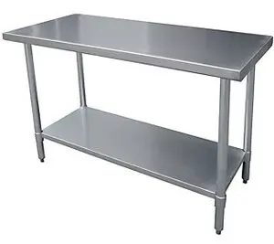 SPORTSMAN Series Stainless Steel Work Table 2 4' X 48 - Silver