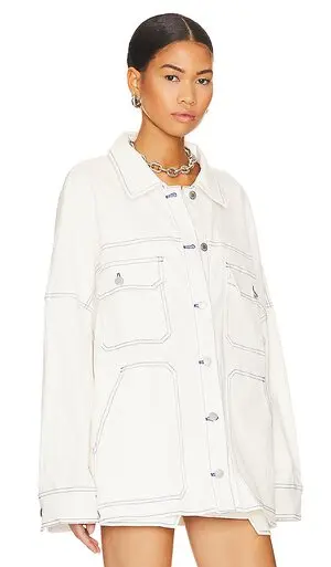 BY.DYLN Cooper Jacket - White