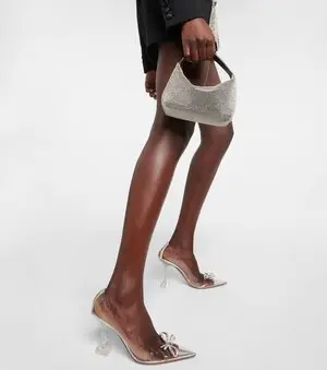 Amina Muaddi Rosie Pvc Pumps