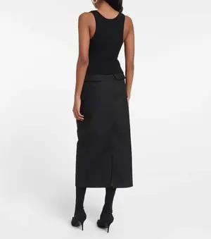 Wardrobe.NYC Ribbed-knit Tank Top