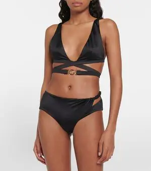 Versace Bikini Bottom - Black
