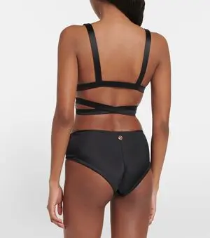 Versace Bikini Bottom - Black