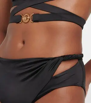 Versace Bikini Bottom - Black