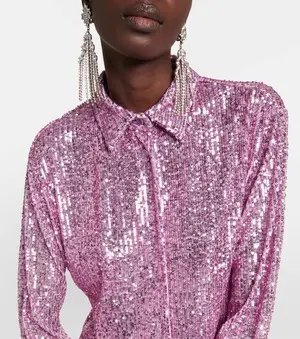 TOM FORD Sequined Shirt - Pink