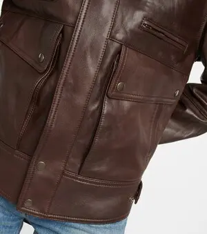 Saint Laurent Leather Jacket
