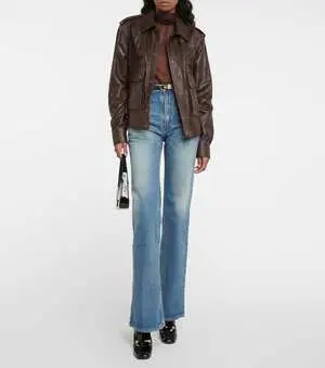 Saint Laurent Leather Jacket