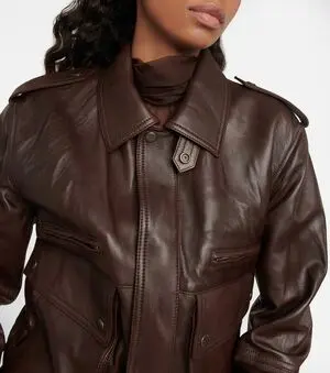 Saint Laurent Leather Jacket