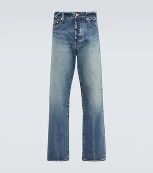 Kenzo Asagao High-rise Straight Jeans