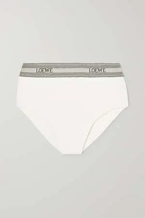 Loewe Jacquard-trimmed Stretch-jersey Briefs