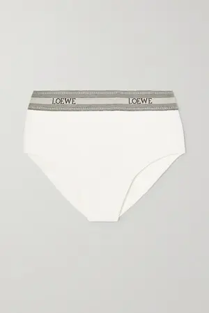 Loewe Jacquard-trimmed Stretch-jersey Briefs