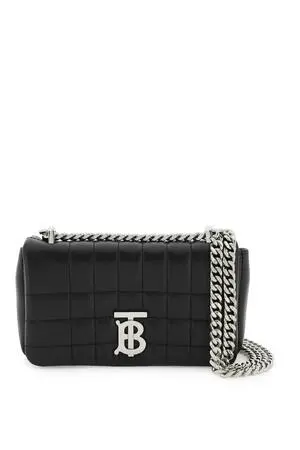 Burberry BURBERRY QUILTED LEATHER LOLA MINI BAG - Black