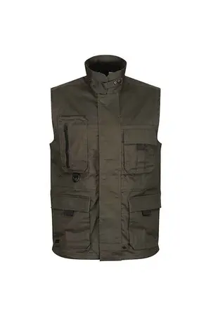 REGATTA Mens Pro Utility Vest - Brown